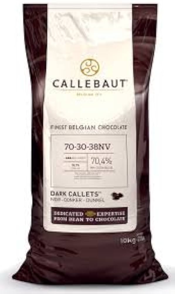 Chocolate Callets Dark 70% CALLEBAUT 10kg — Eccolo Foods