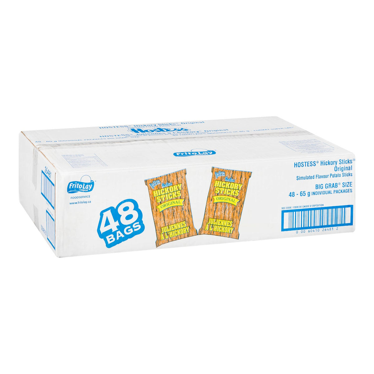 HOSTESS HICKORY STICKS 48x65 GR — Eccolo Foods