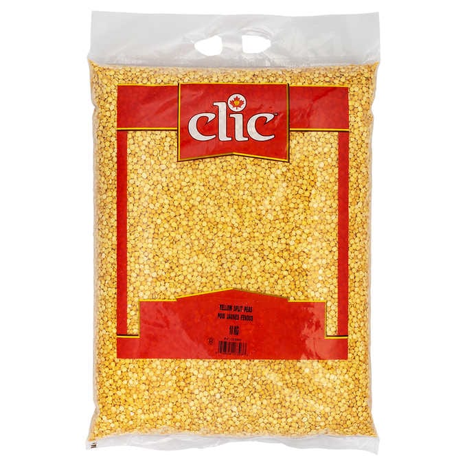 Peas Yellow Split CLIC 10kg — Eccolo Foods