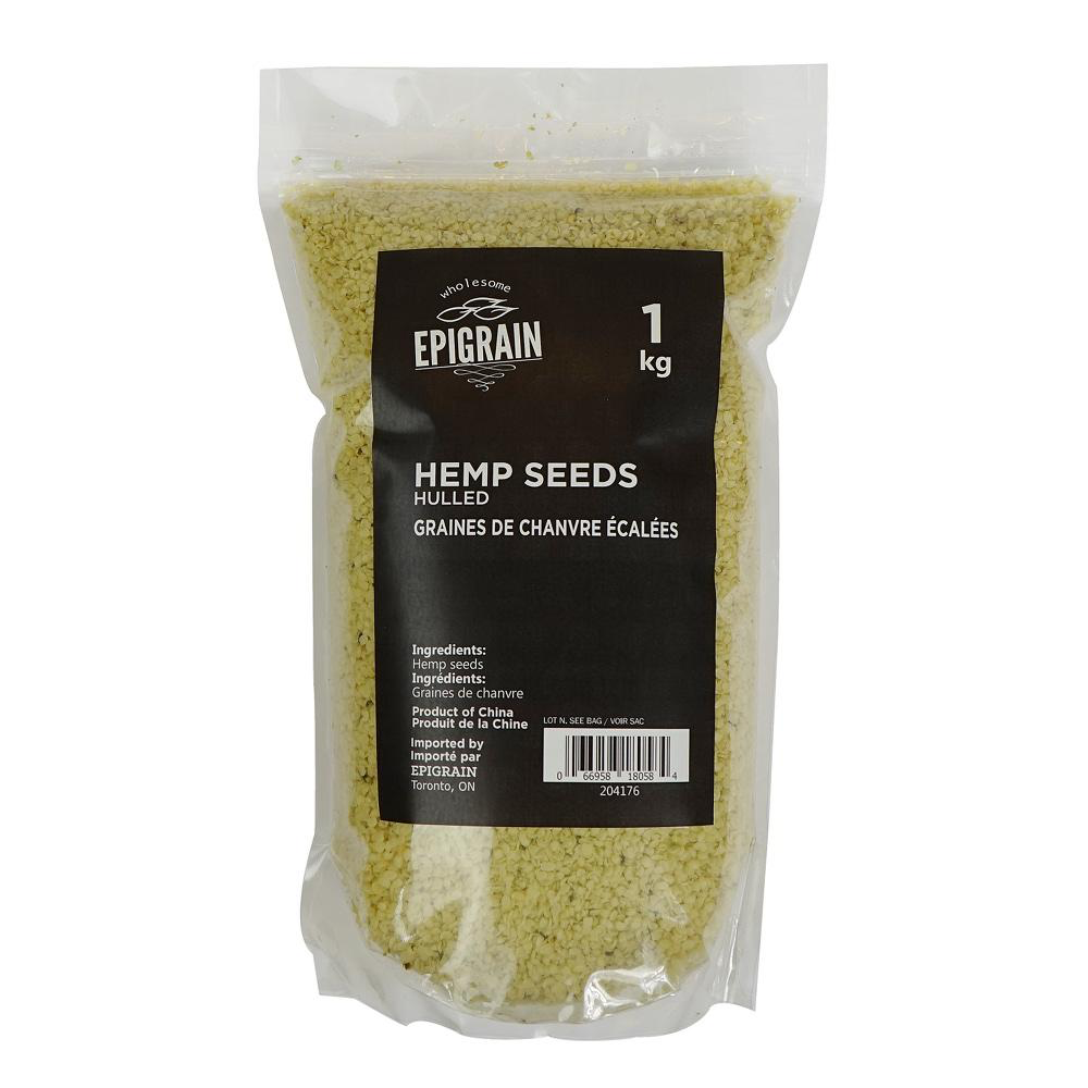 Hemp Seed Hulled EPIGRAIN 1KG — Eccolo Foods