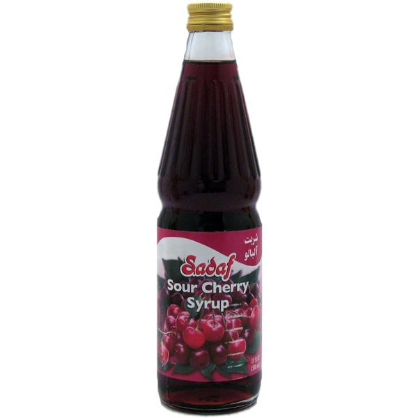Cherry Syrup Iranian Sour SADAF 750ML — Eccolo Foods