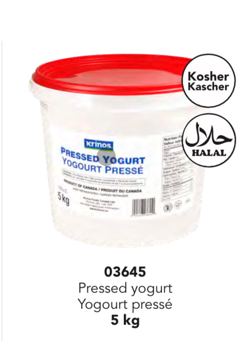 Pressed Yogurt KRINOS 5KG — Eccolo Foods