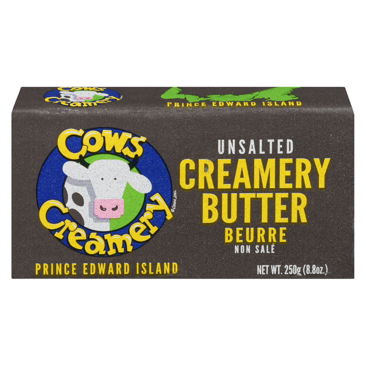 Butter Creamy PEI UNSALTED COWS CREAMERY 250GR — Eccolo Foods