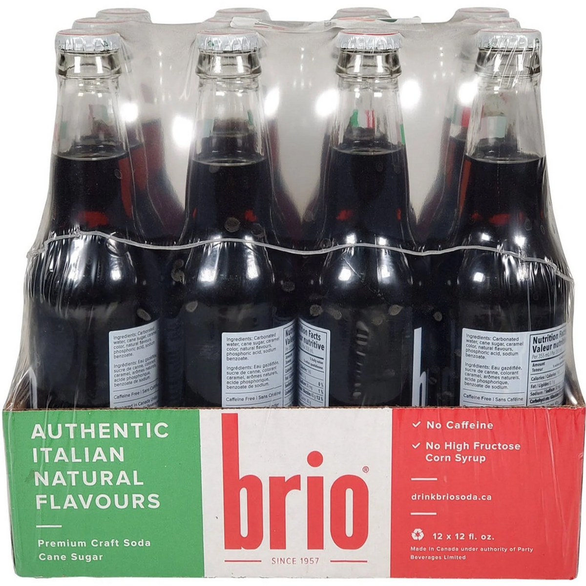 BRIO Chinotto Soda 12x355ML — Eccolo Foods