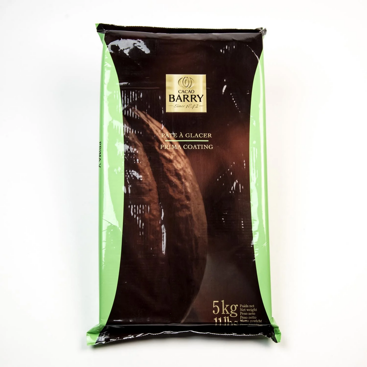 Chocolate Prima Coating Block CACAO BARRY 5KG — Eccolo Foods