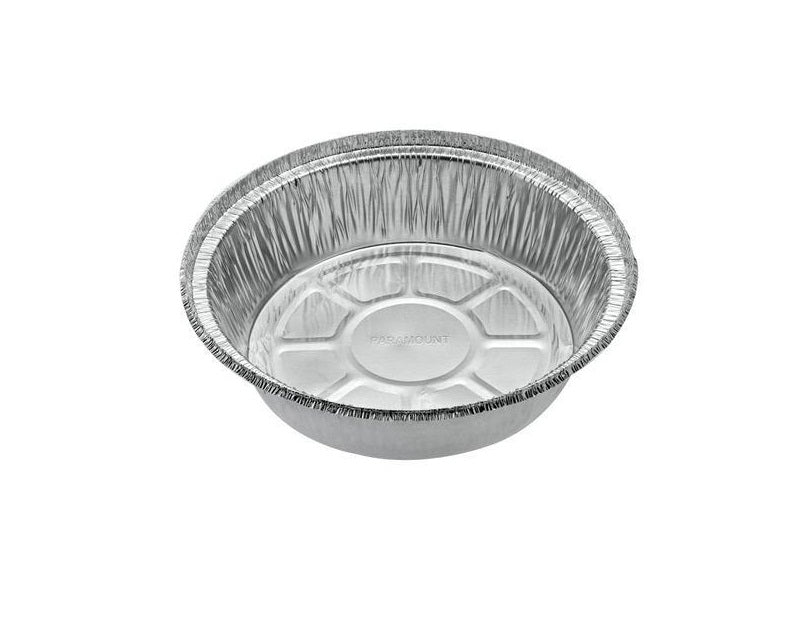 7” Aluminum Round CONTAINER 500EA — Eccolo Foods