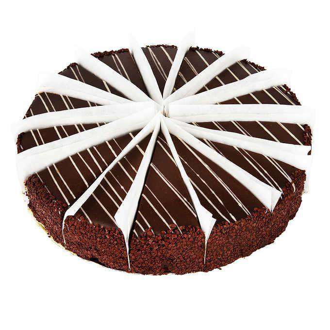 Chocolate Truffle Cake Decadent 14 Slice 10IN ELITE SWEET 1EA — Eccolo ...