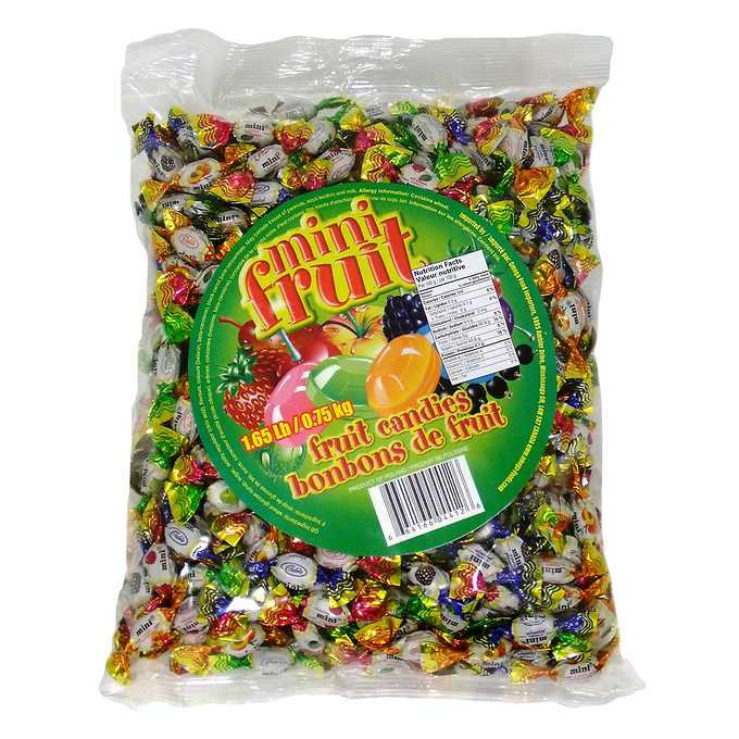 Candy Mini Fruit Wrapped Imperial 750gr — Eccolo Foods