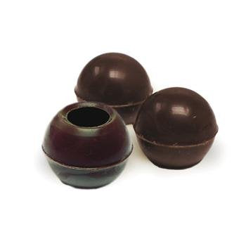 Chocolate Dark Truffle Shells MONA LISA 504EA — Eccolo Foods