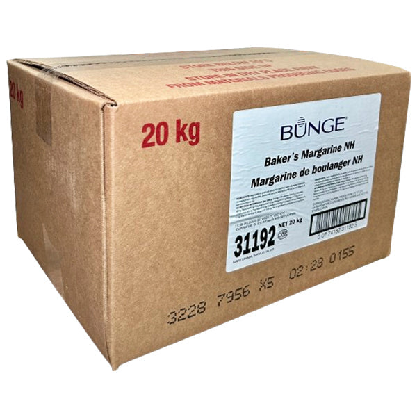 Margarine Bakers NH 20LB BUNGE — Eccolo Foods