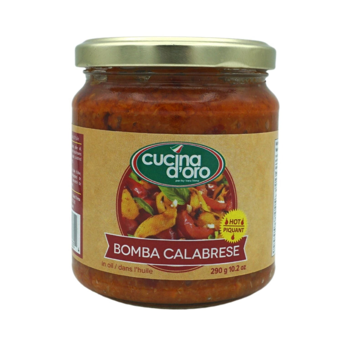 Bomba Spread Calabrese CUCINA D’ORO 290gr — Eccolo Foods