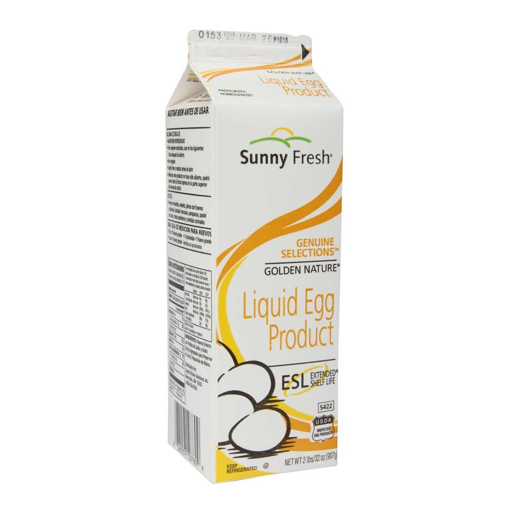 Liquid Whole Eggs GOLDEN NATURE 12x1kg — Eccolo Foods