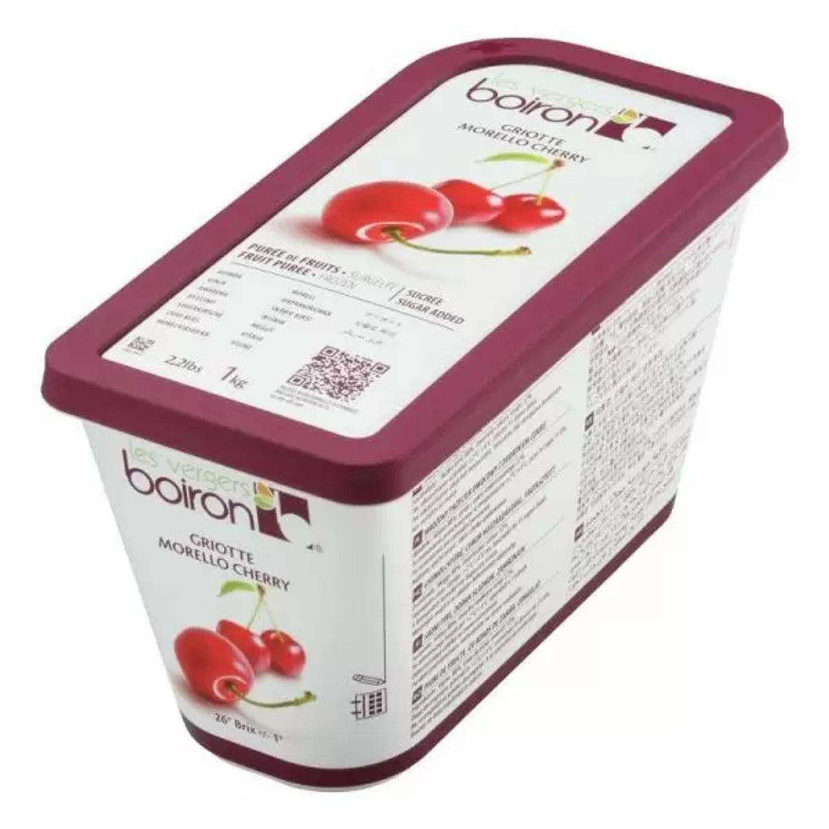 Puree Cherry Frozen BOIRON 1kg — Eccolo Foods